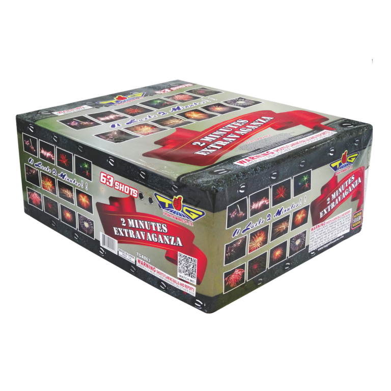 500 Gram Cakes Case – Springfield Fireworks